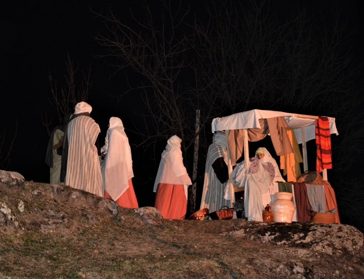 Il Presepe itinerante della comunità di Edolo nel borgo di Mù ...