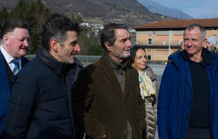 Sopralluogo del presidente Fontana a Niardo | Gazzetta delle Valli ...